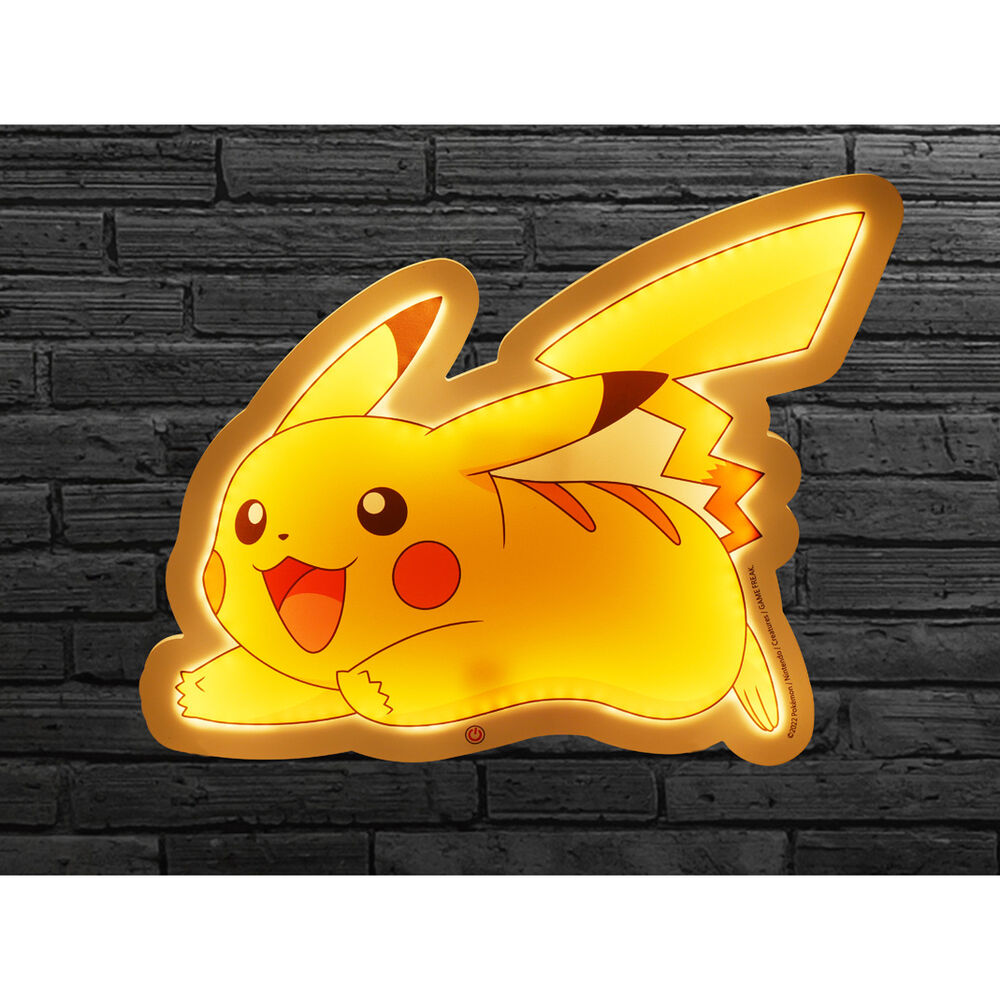Neon – Pikachu Pokemon wall Lamp - Nordinary / Embrace your inner nerd