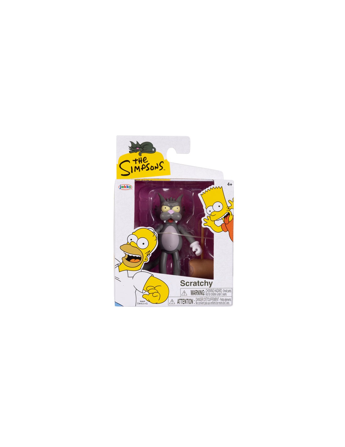 The Simpsons Wave 2- Scratchy (6 cm) The Simpsons Jakks Pacific ...