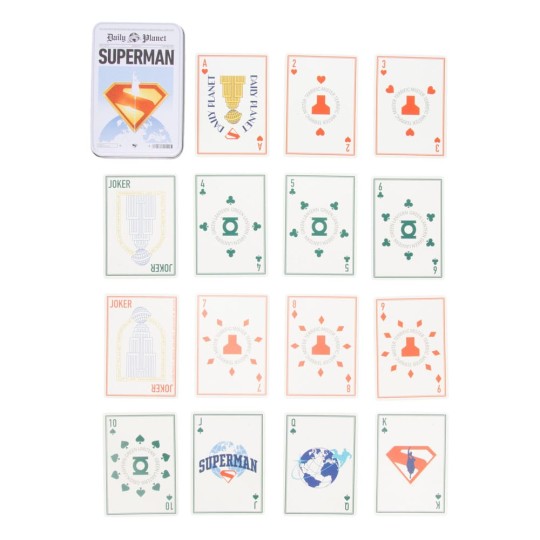 DC Comics – superman playing cards – tin box - Nordinary / Embrace your ...
